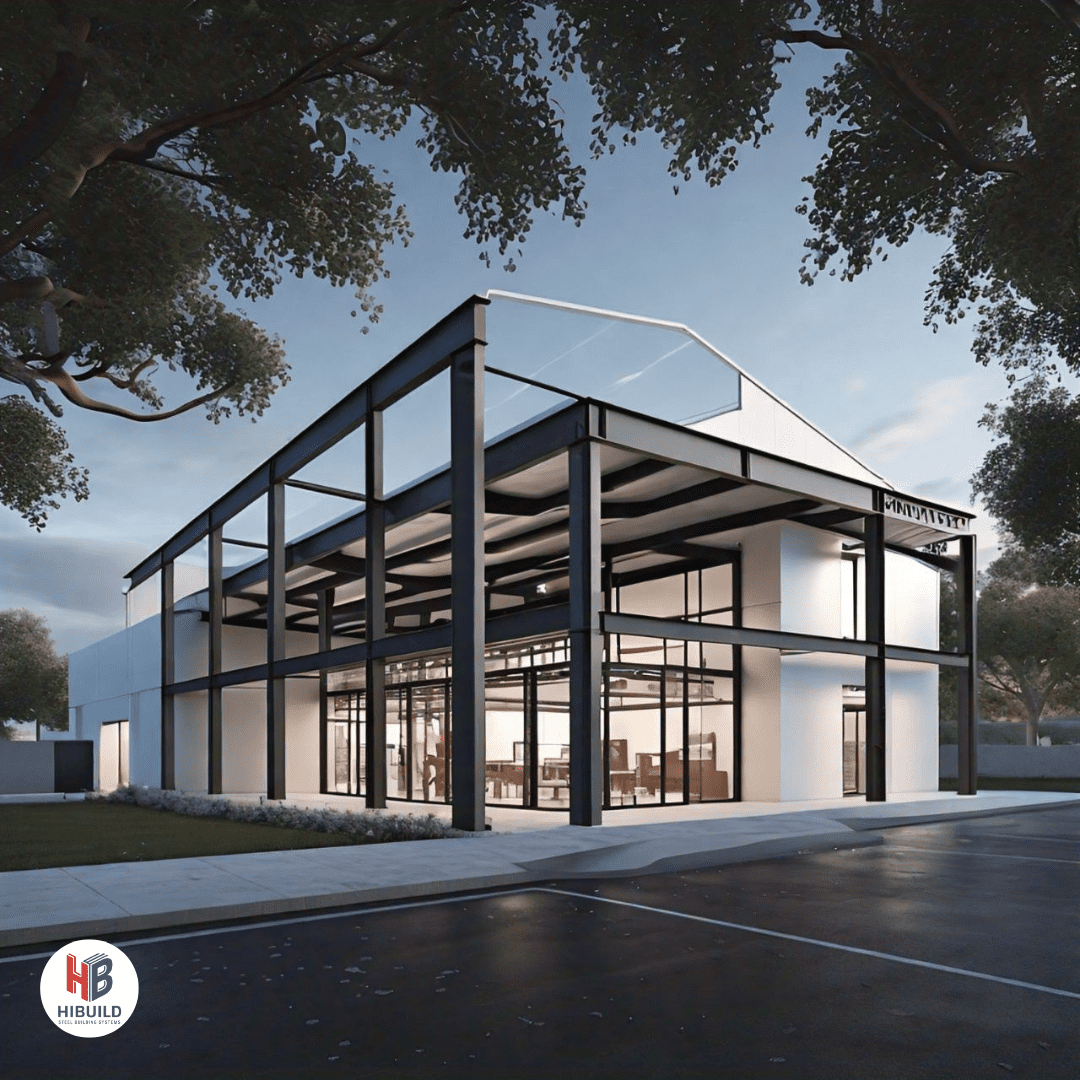 Pre Engineered Steel Structure Building In China - Hibuild Steel ...