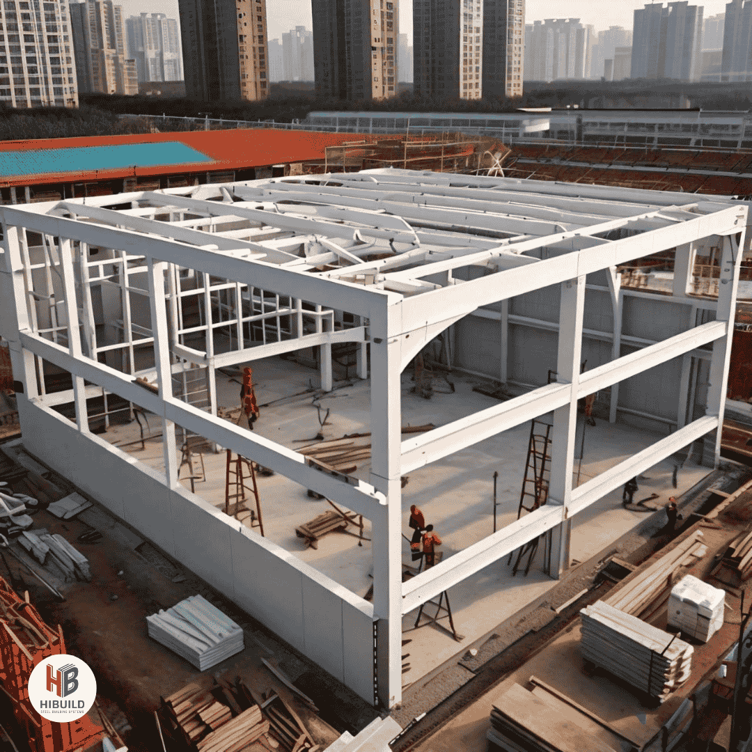 Chinese Pre Engineered Building Companies - Hibuild Steel Building ...
