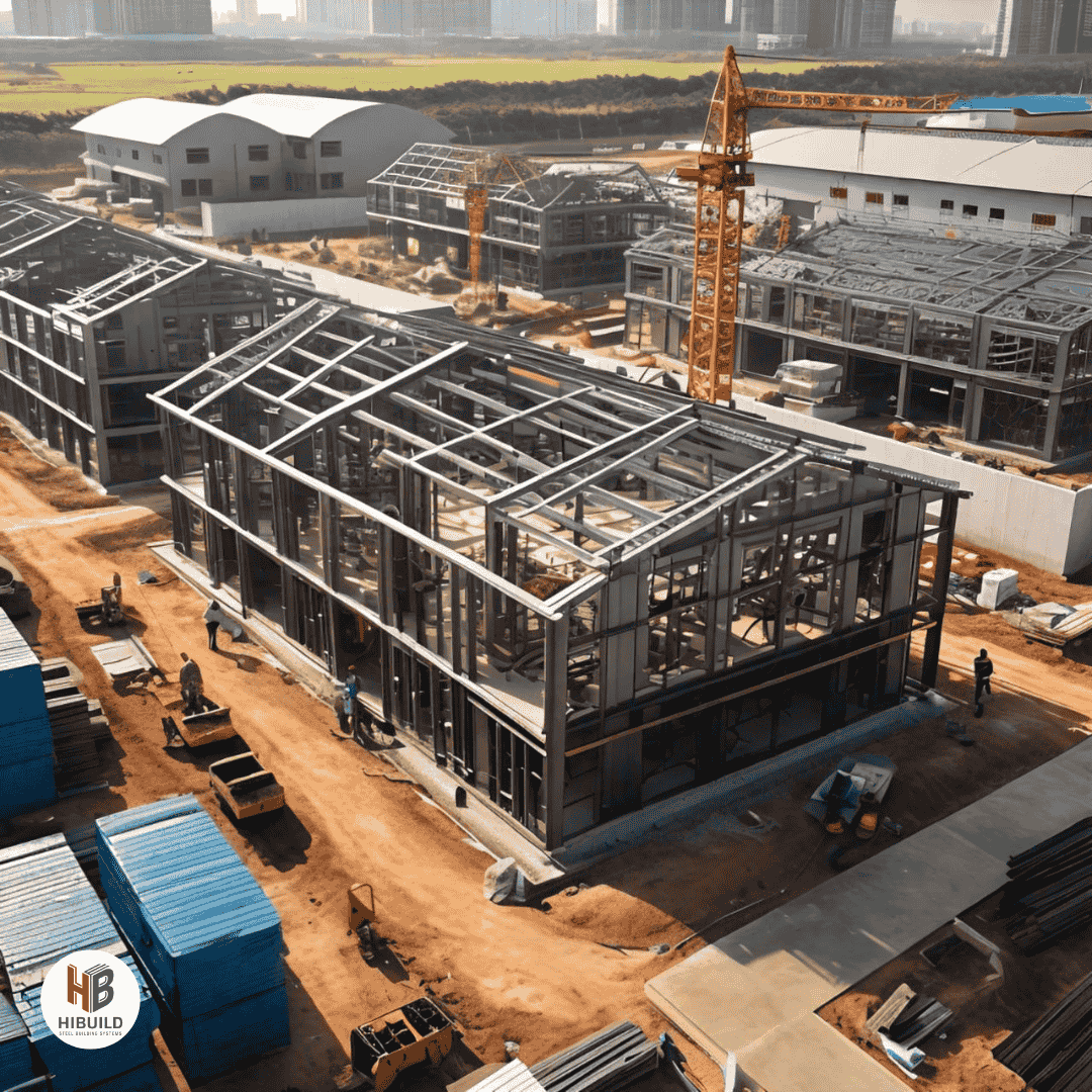 Pre Engineered Building Projects in China - Hibuild Steel Building ...