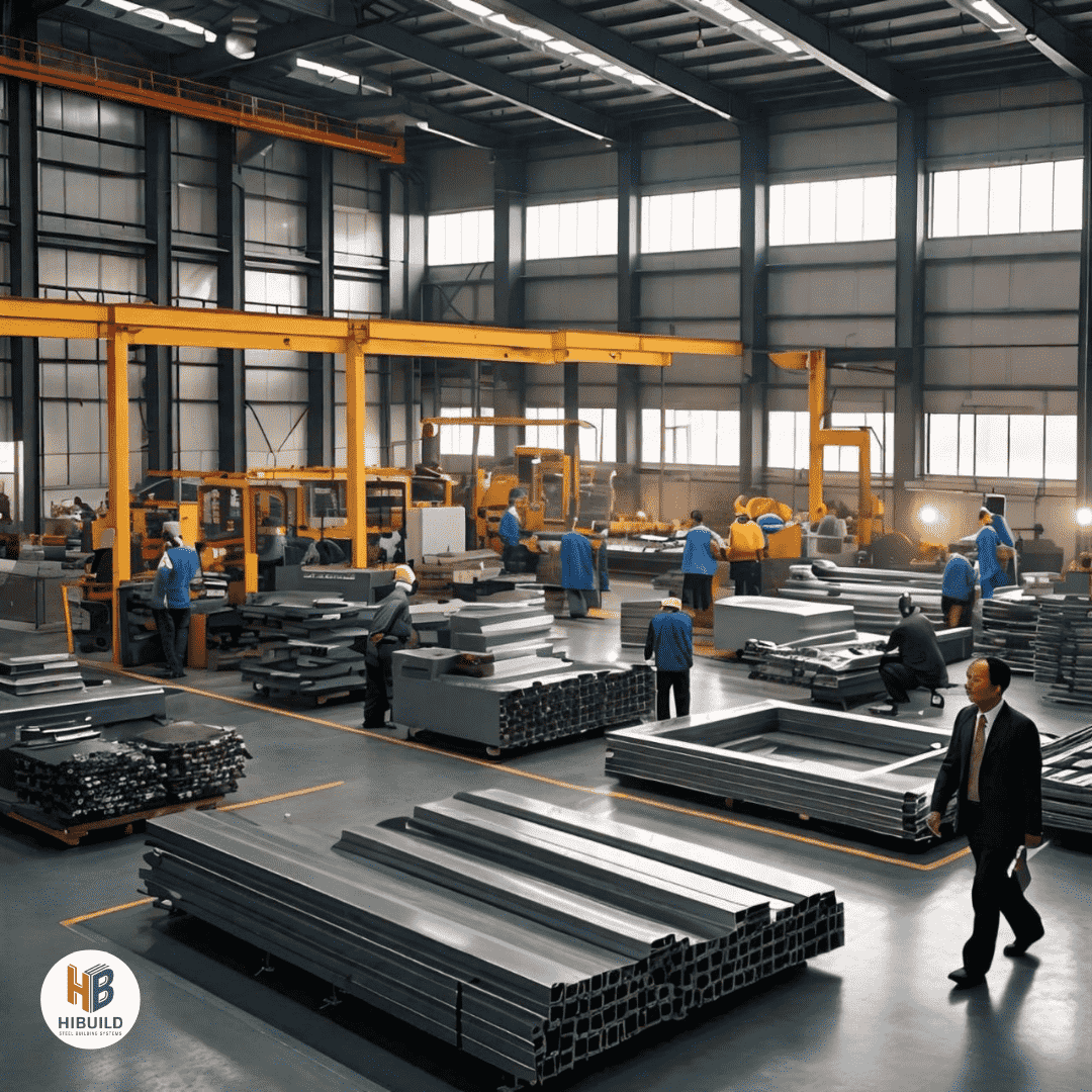 Pre Engineered Steel Building Manufacturers in China - Hibuild Steel ...