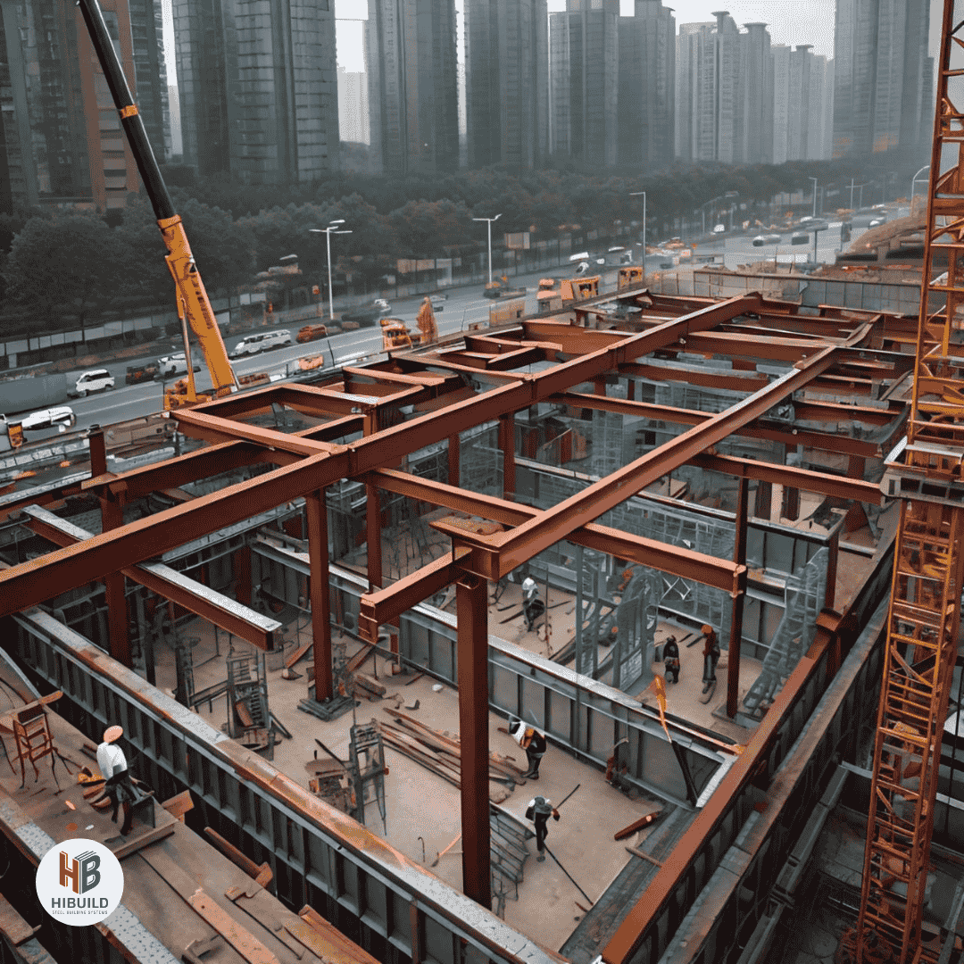 Structural Steel Work in China - Hibuild Steel Building System ...